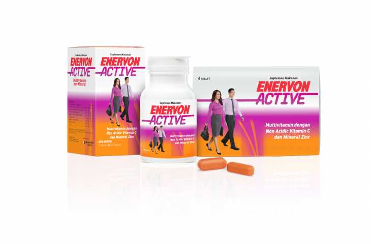 Yuk, Kenali Enervon Active, Multivitamin untuk Kaum Aktif!